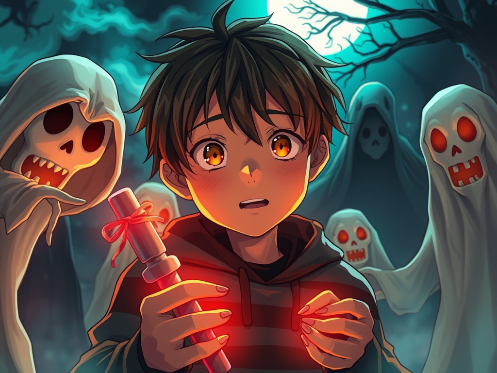 spooky-trick-or-treat-boy-haunted-by-spooky-figures-dark – Bobby Blade